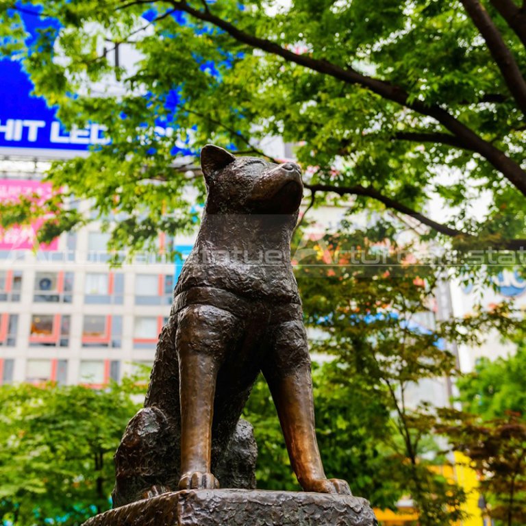 Custom Dog Statue in Bronze, High Quality