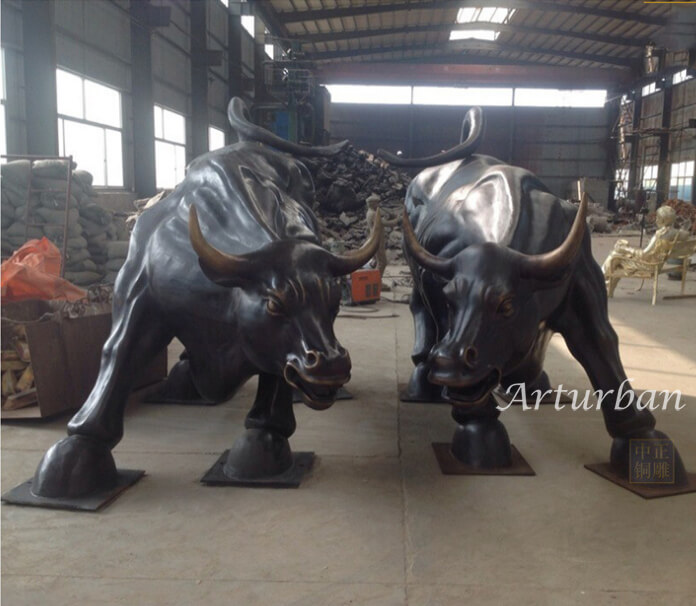 Charging Bull Sculpture