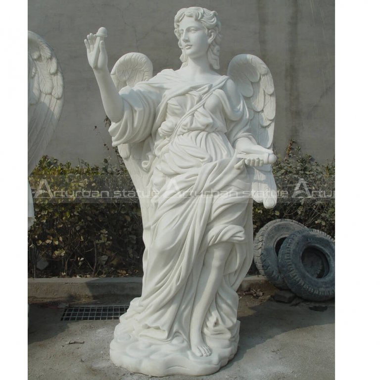 Religious Angel Statue,Life Size Marble Angel Statue
