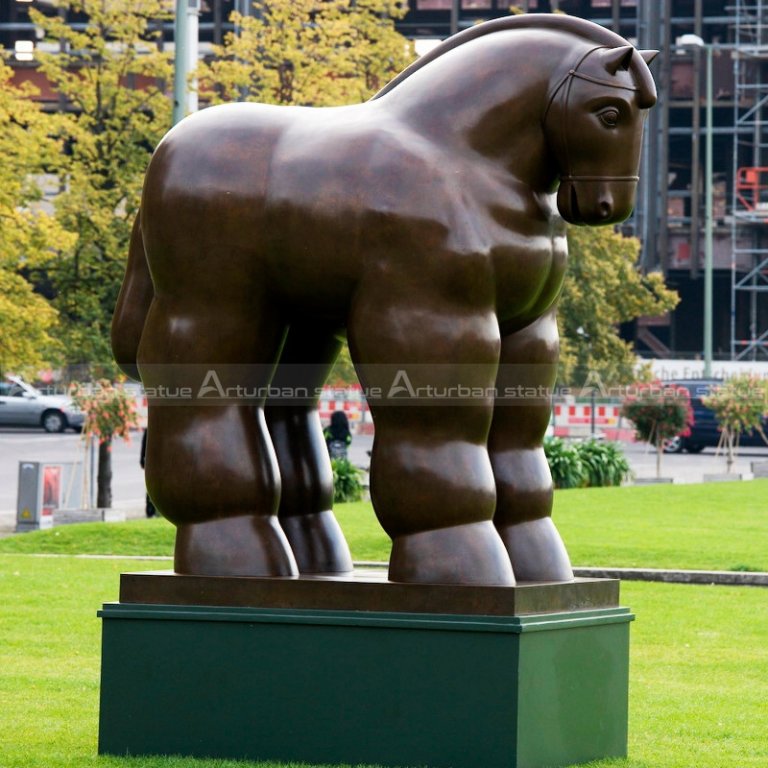 Fernando Botero the Horse, Famous Horse Sculpture