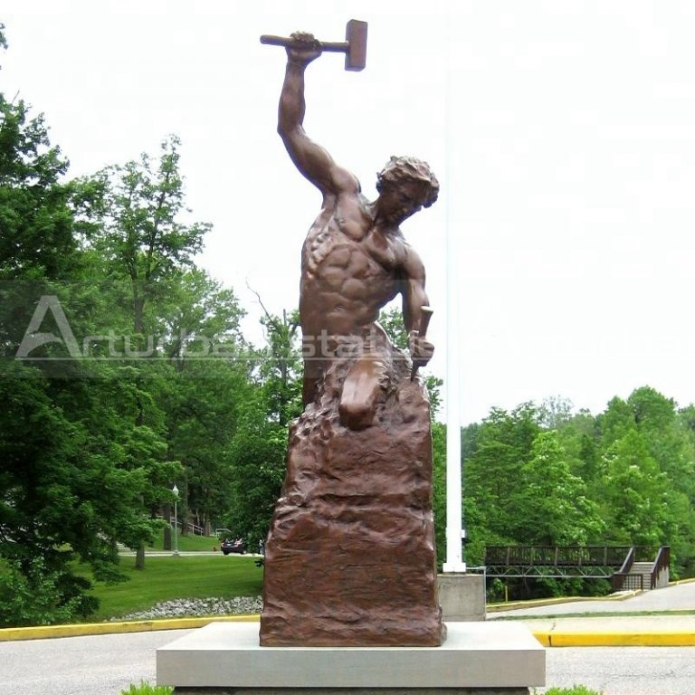 Self Made Man Statue, self made man sculpture for sale
