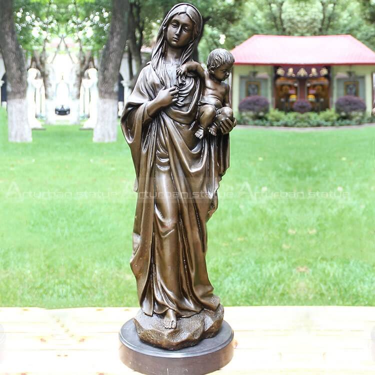 Mary Jesus Statue for garden church outdoor decor