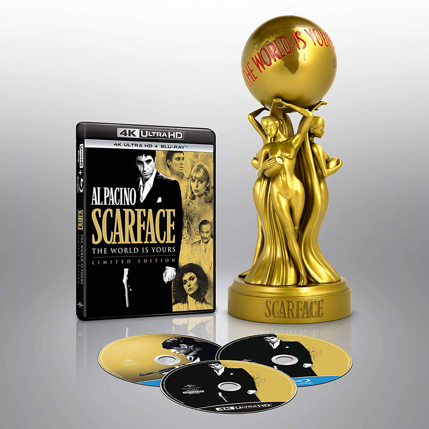 Scarface the World is Yours Statue Replica