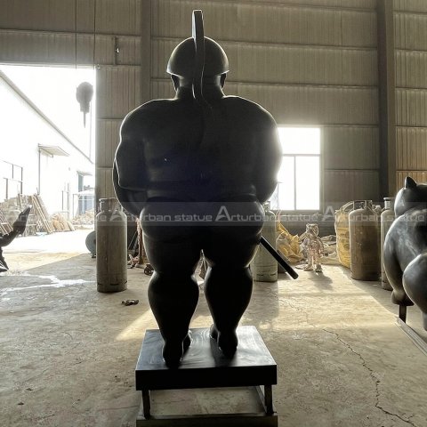 Roman Warrior Statue