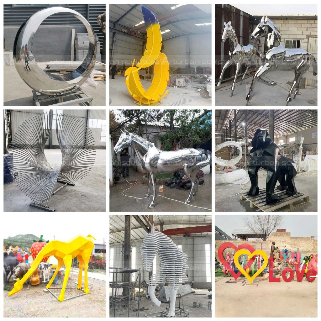 Human Abstract Sculpture