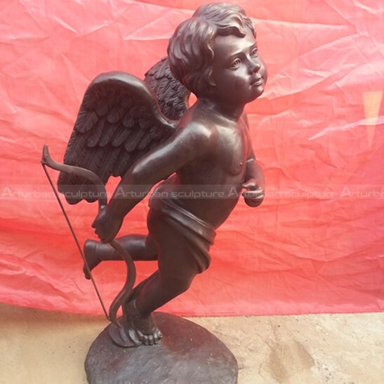 Bronze Cherub Statue