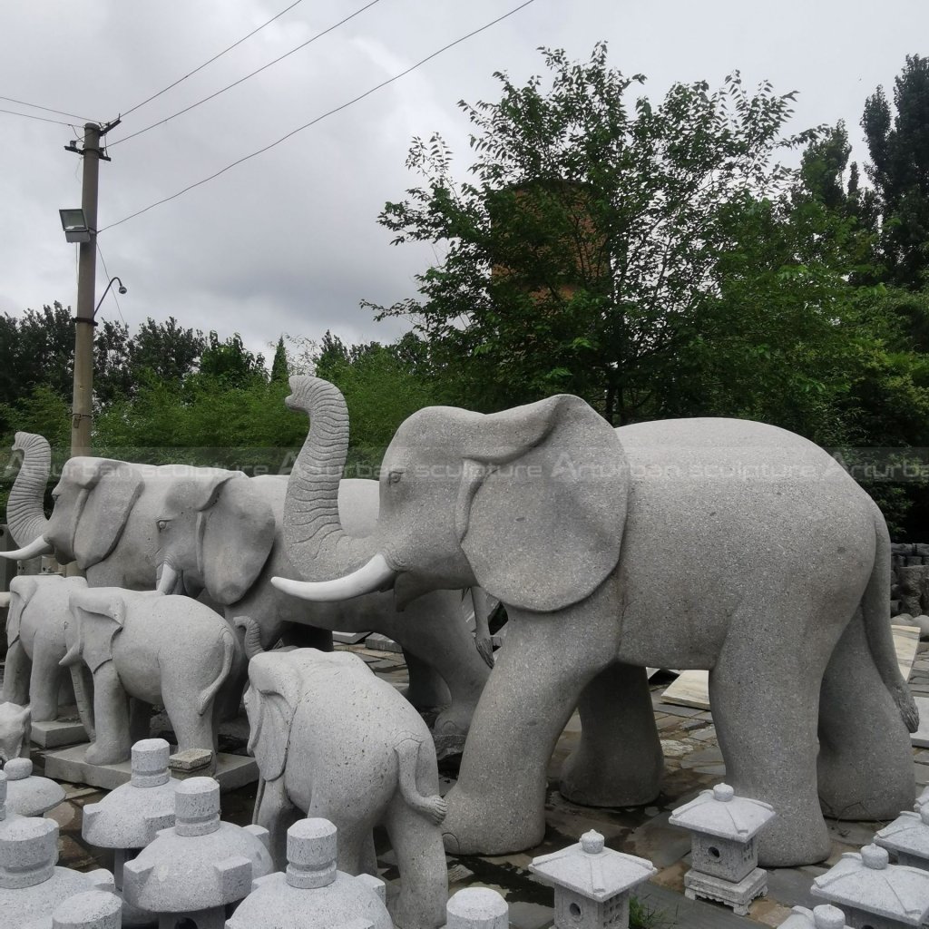 Outdoor Elephant Statue