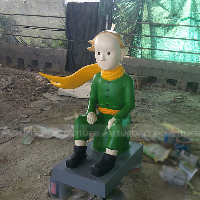 Cartoon Little Prince Statue