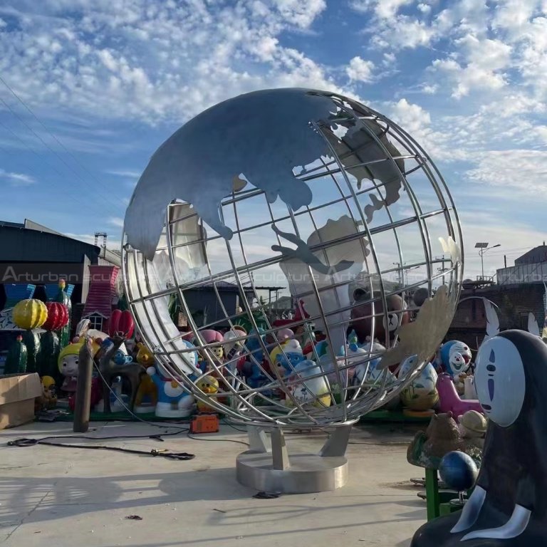 Globe Sculpture