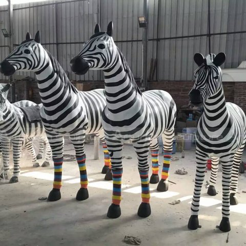 Zebra Garden Statue