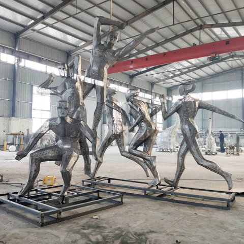 Abstract Human Sculpture