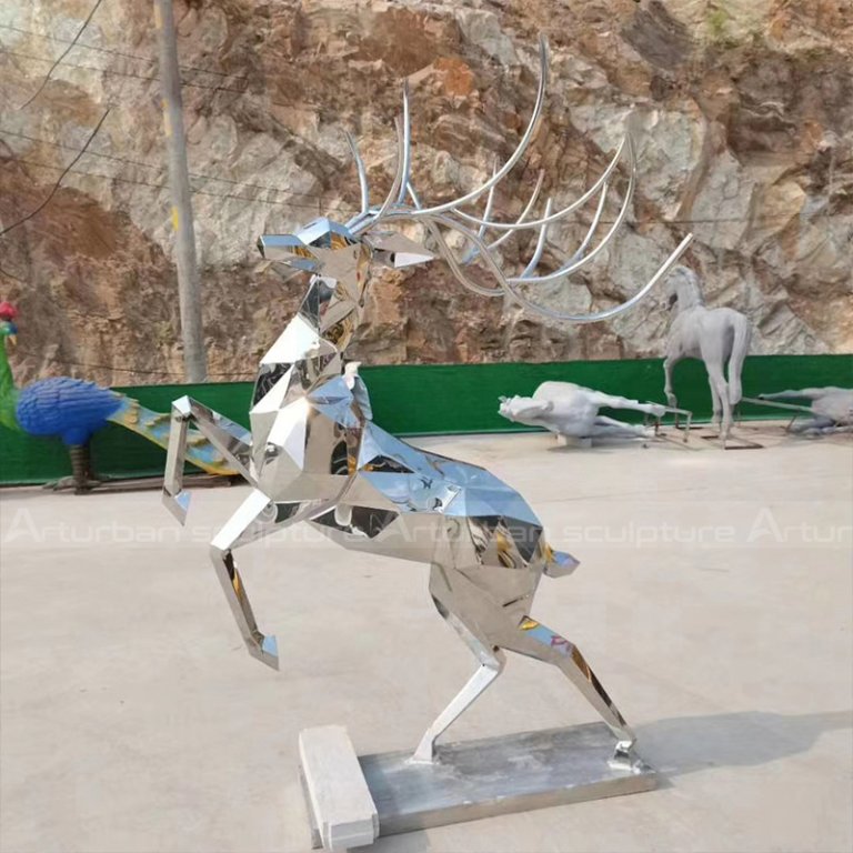 Metal Deer Garden Ornaments at Troy Cason blog