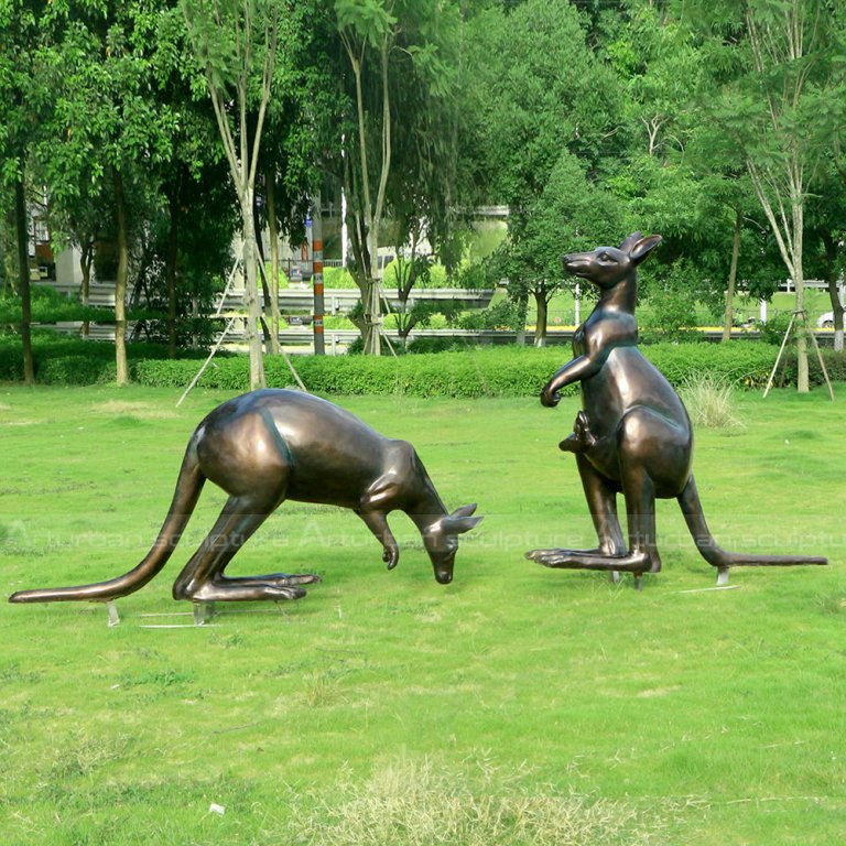 Life Size Kangaroo Statue
