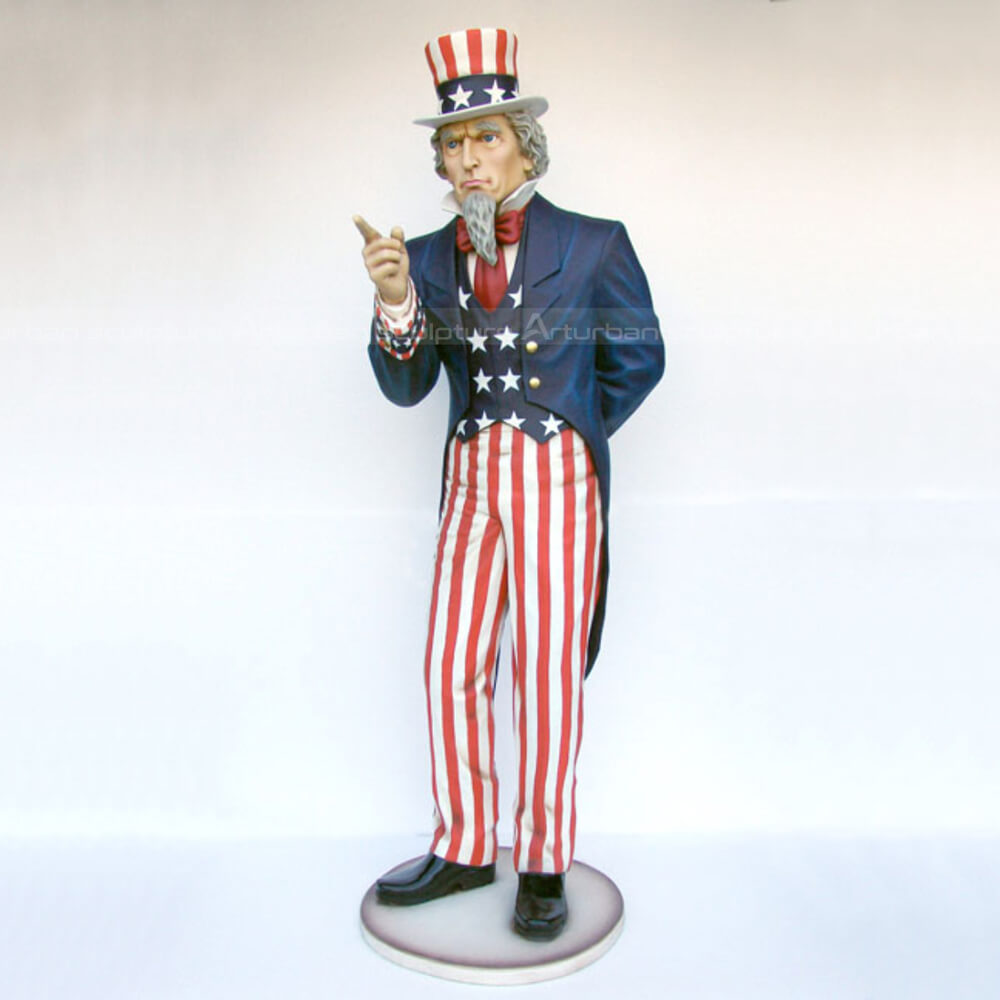 Uncle Sam Garden Statue