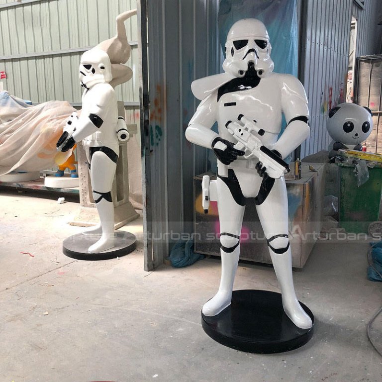 Life Size Stormtrooper Statue