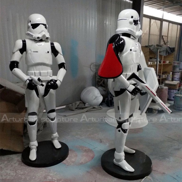 Life Size Stormtrooper Statue