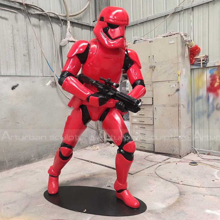 Life Size Stormtrooper Statue