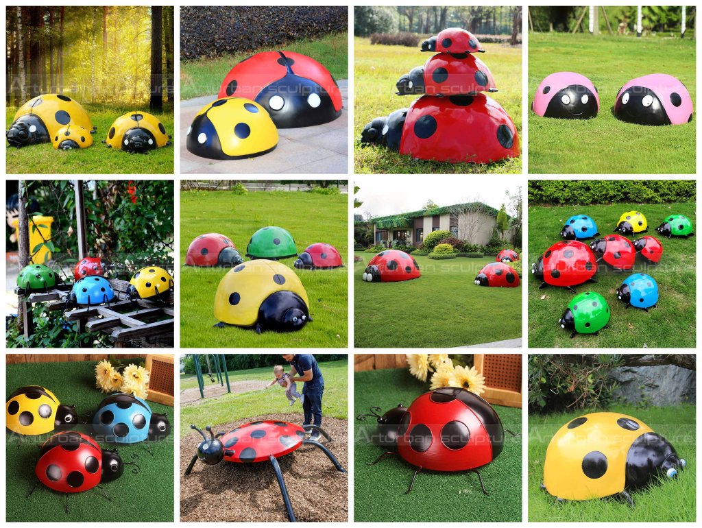Ladybug Sculpture