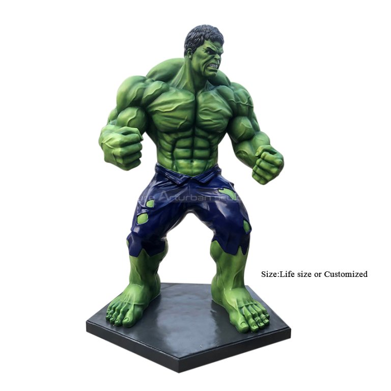 Giant Hulk Statue