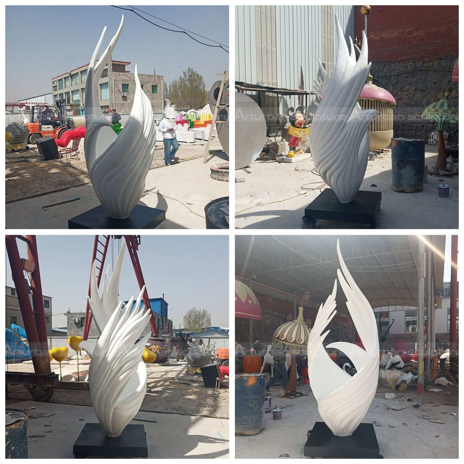 Abstract Landscape Sculpture