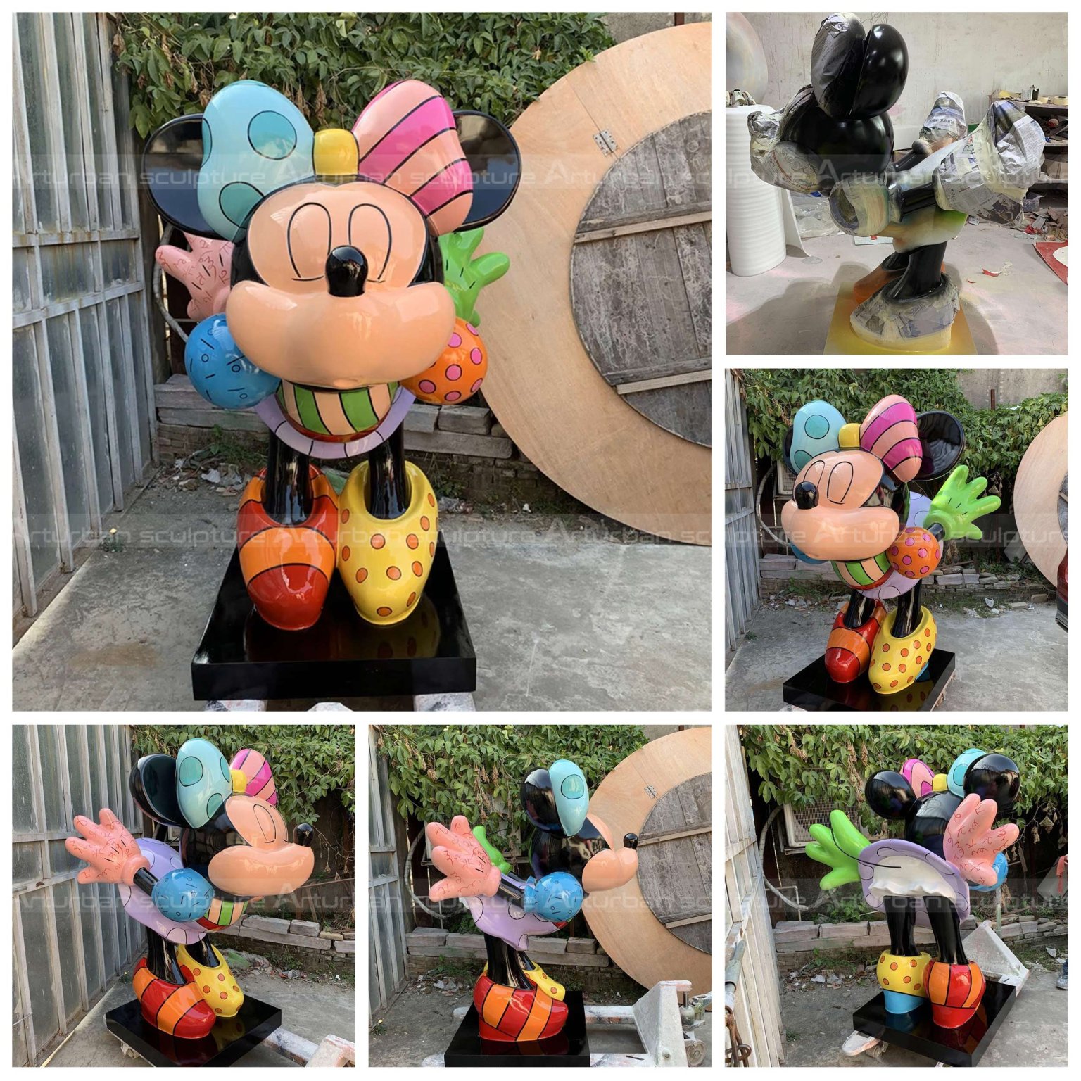 Minnie Mouse Statue