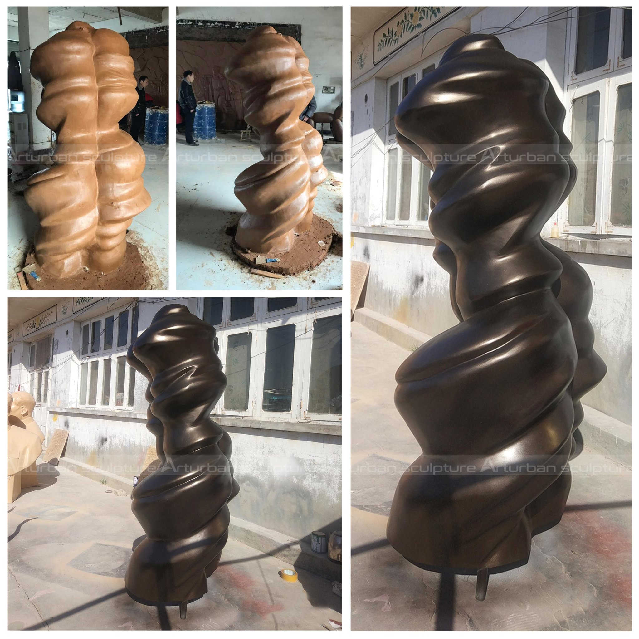 Abstract Expressionist Sculpture