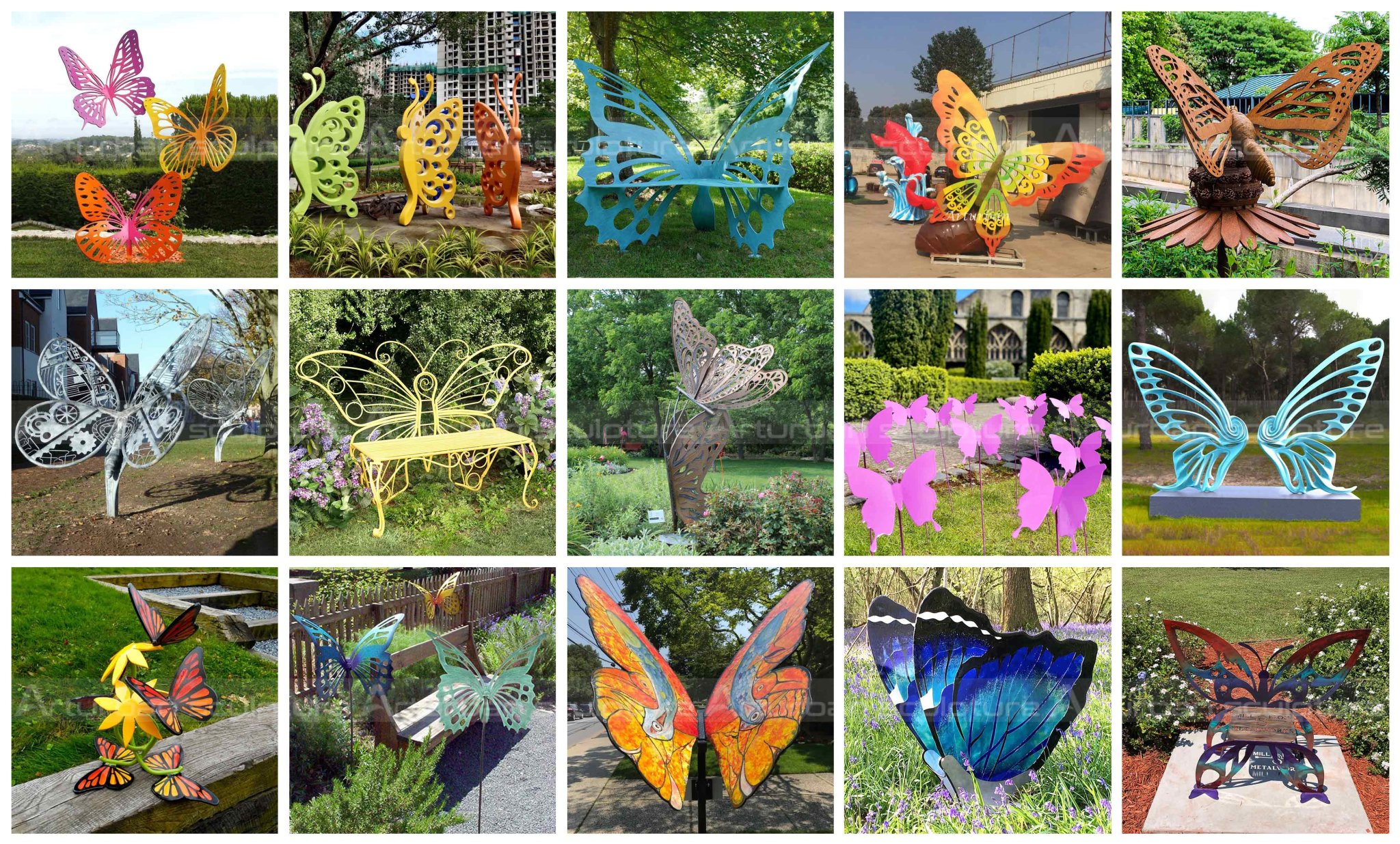 Large Butterfly Sculpture