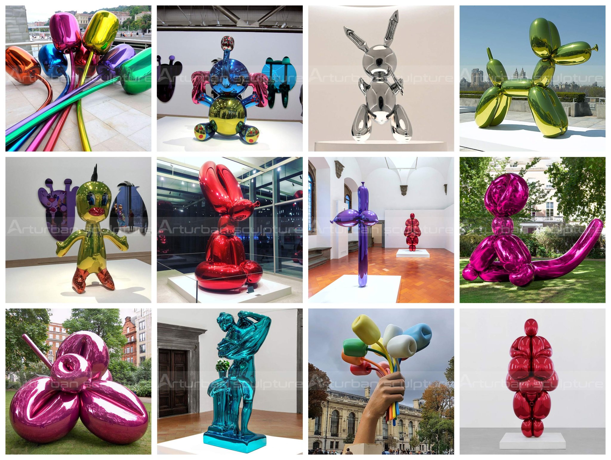 Jeff Koons Dog Sculpture
