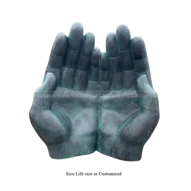 Two Hands Sculpture