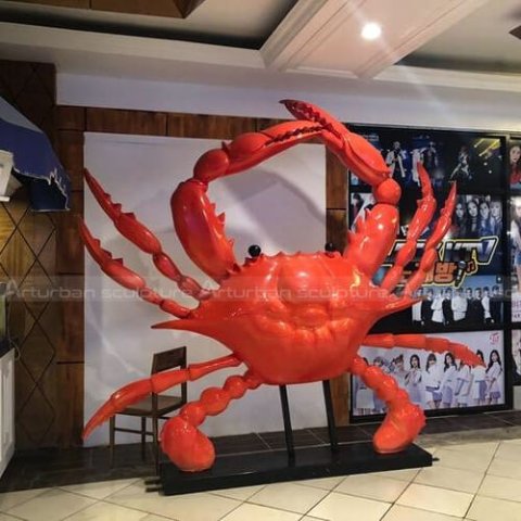 Giant Crab Sculpture