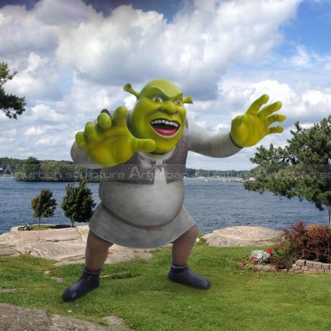fiberglass shrek statue - Arturban Statue