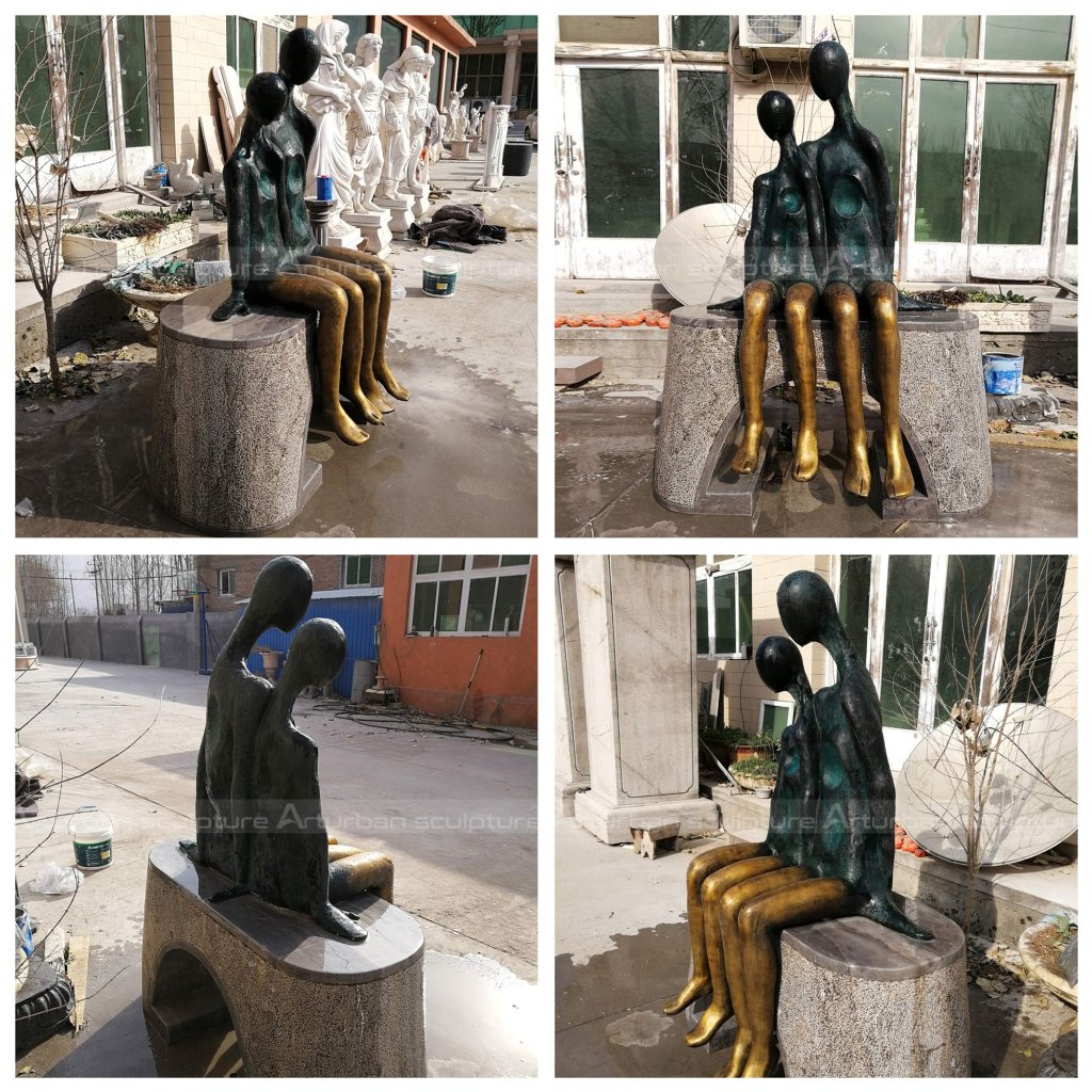 Romantic Couple Sculpture