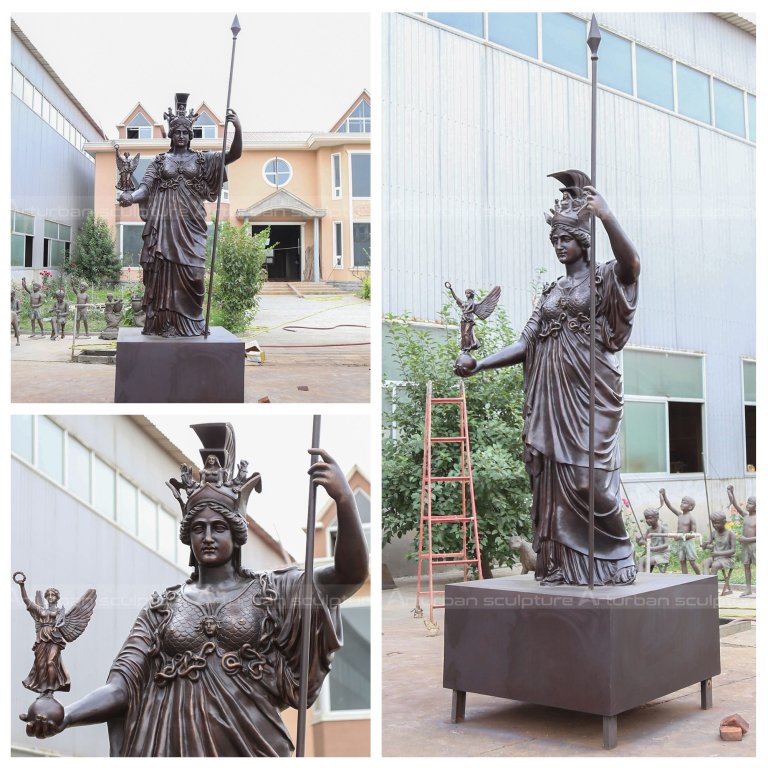 Parthenon Athena Sculpture, Standing Armed Athena Sculpture