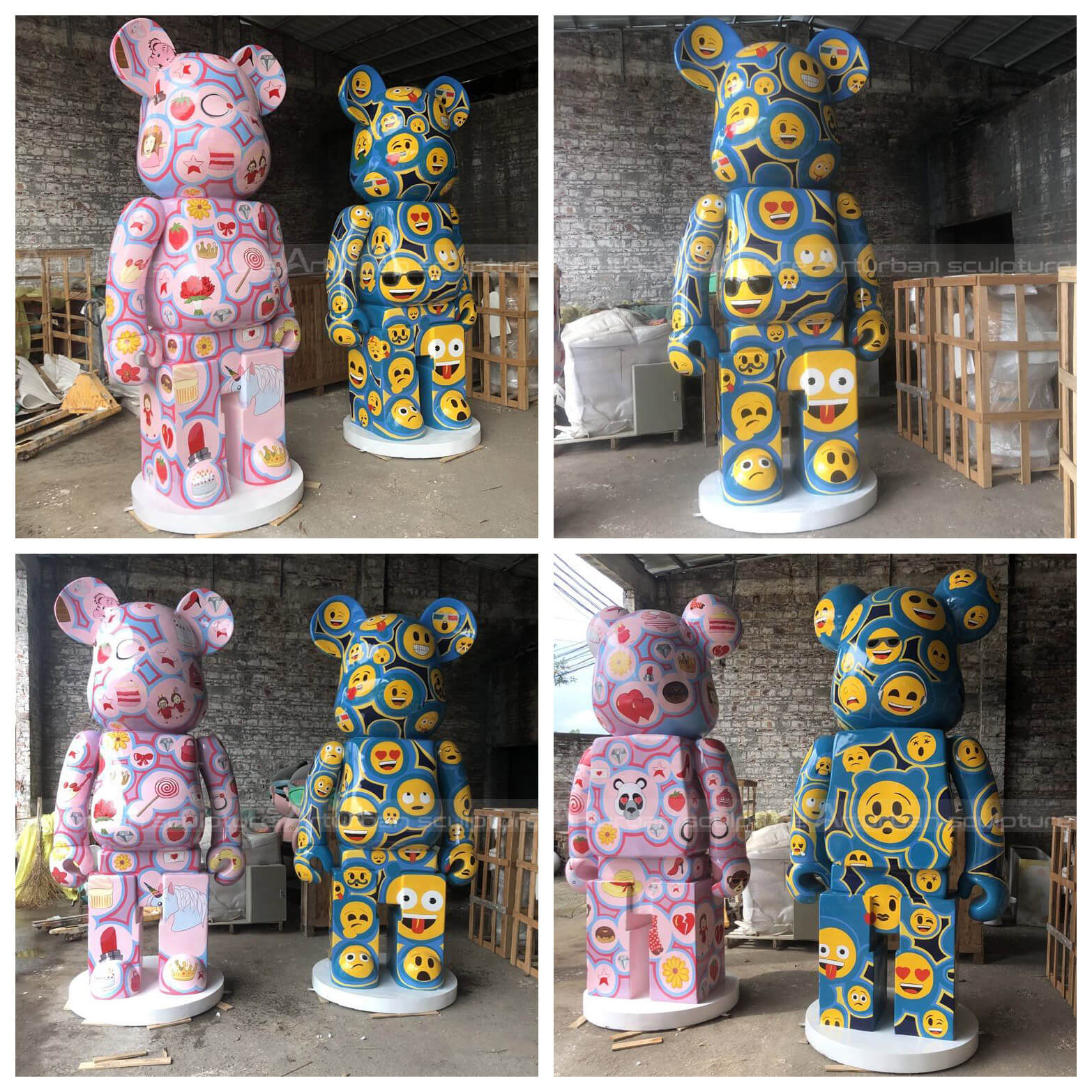 Bearbrick Statue