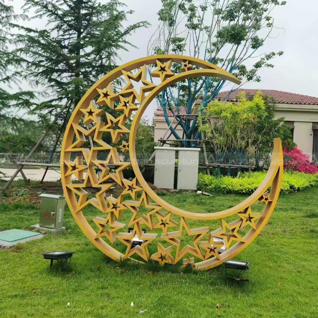 Giant Moon Sculpture