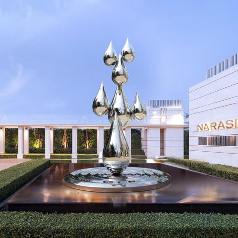 Water Droplet Sculpture