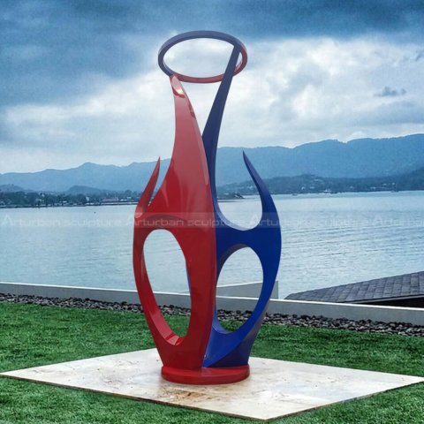 Large Abstract Garden Sculptures