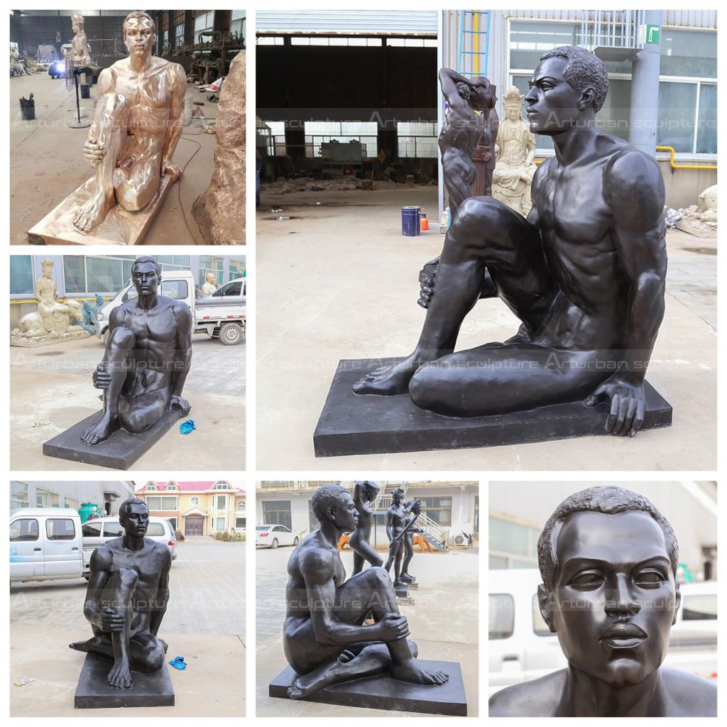 Nude Man Statue