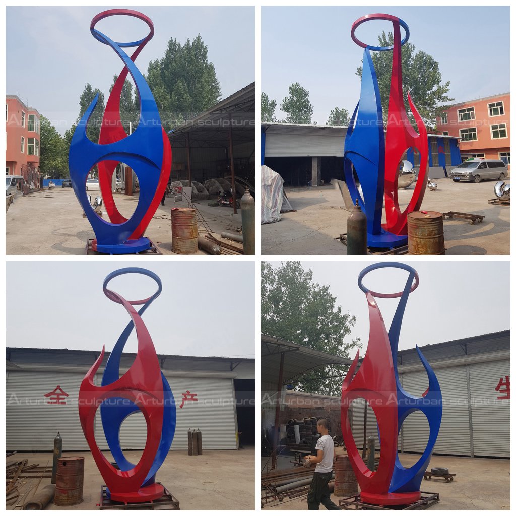 Large Abstract Garden Sculptures