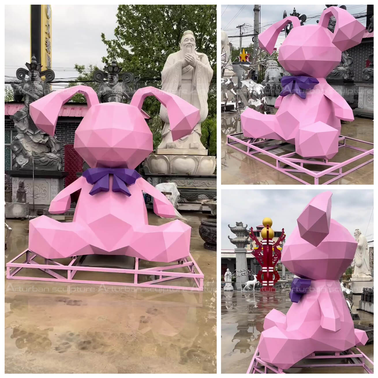 Giant Bunny Statue