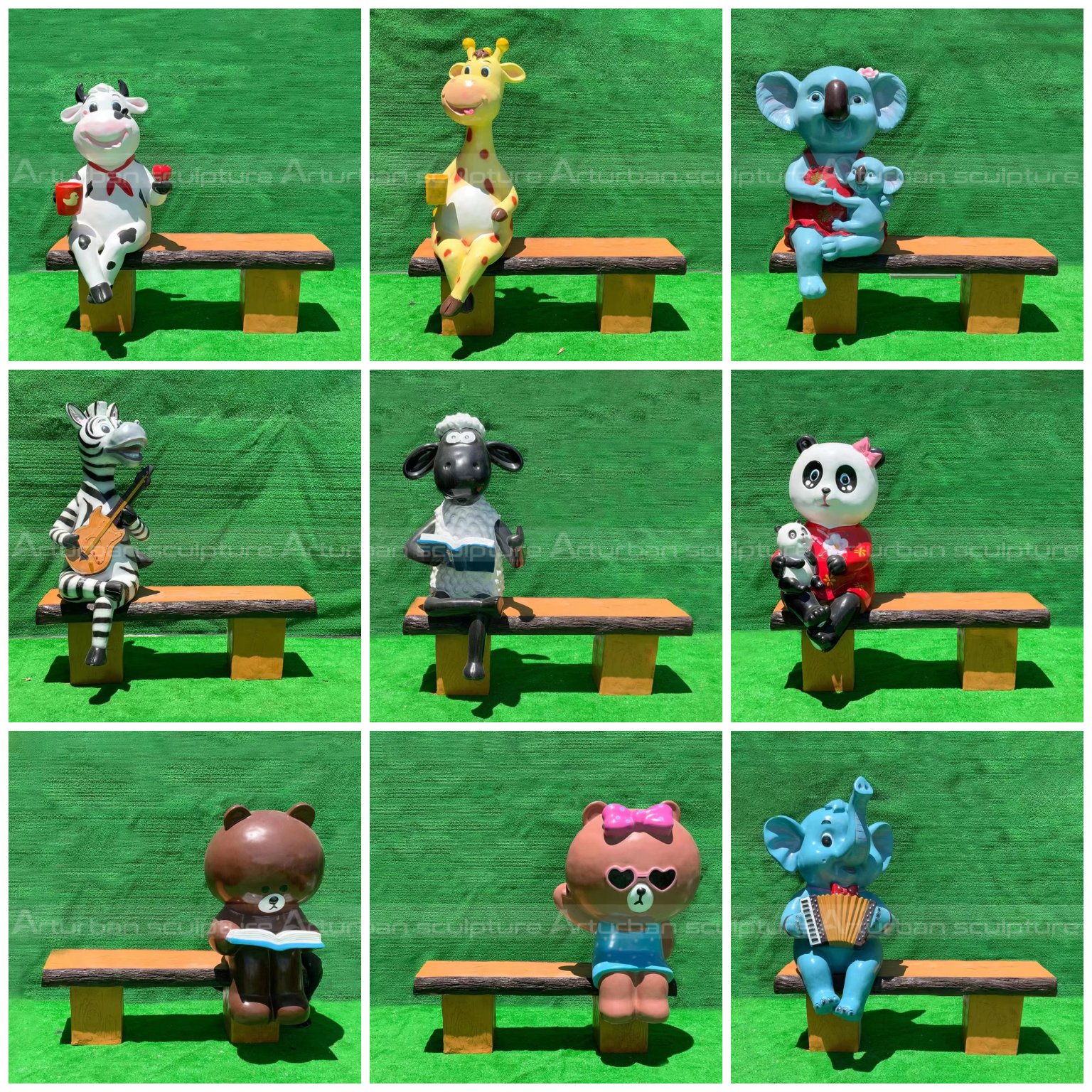 Life Size Cartoon Statues for Sale