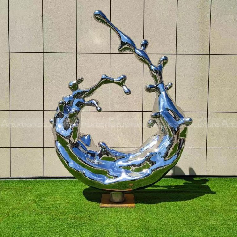 Abstract Water Sculpture