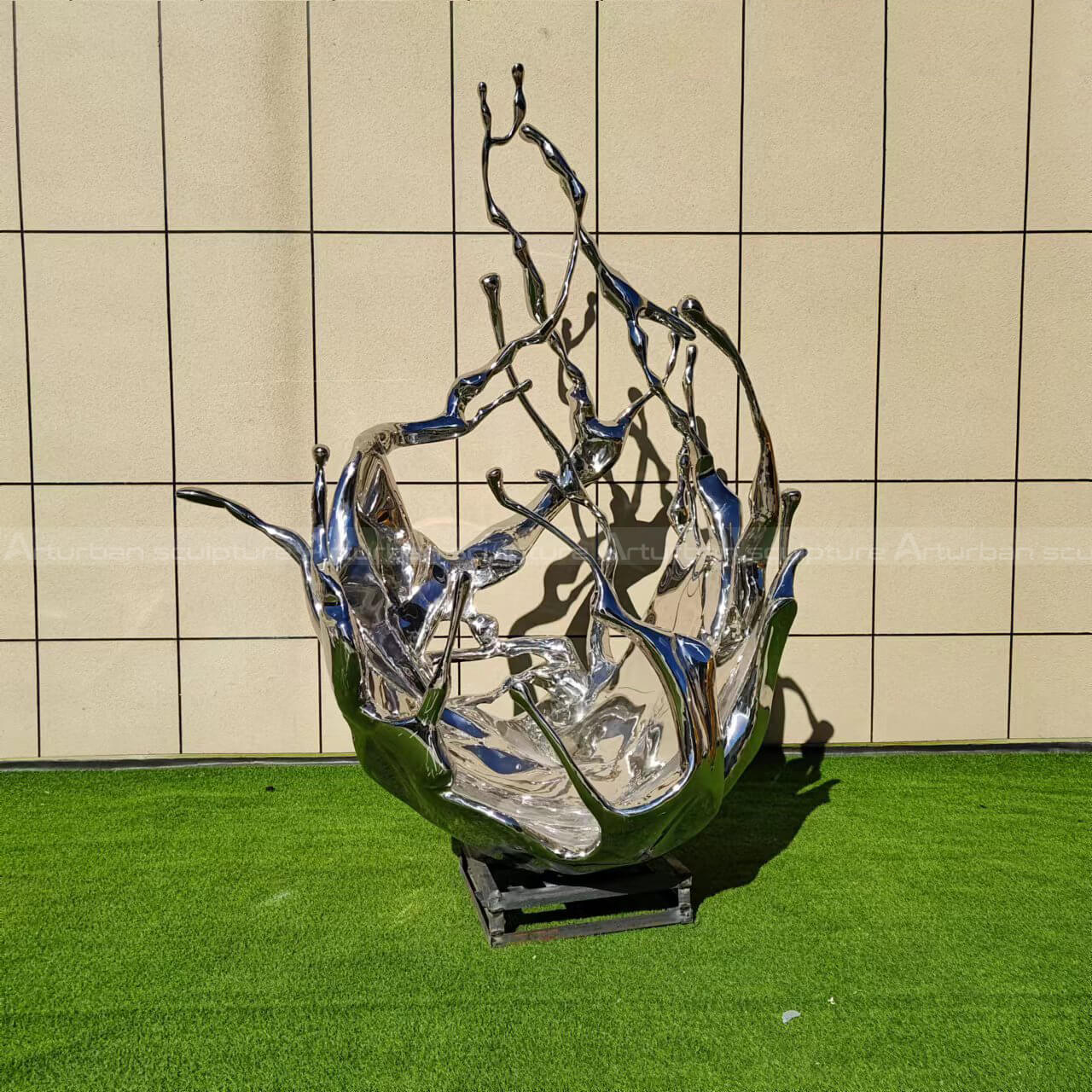 Abstract Water Sculpture