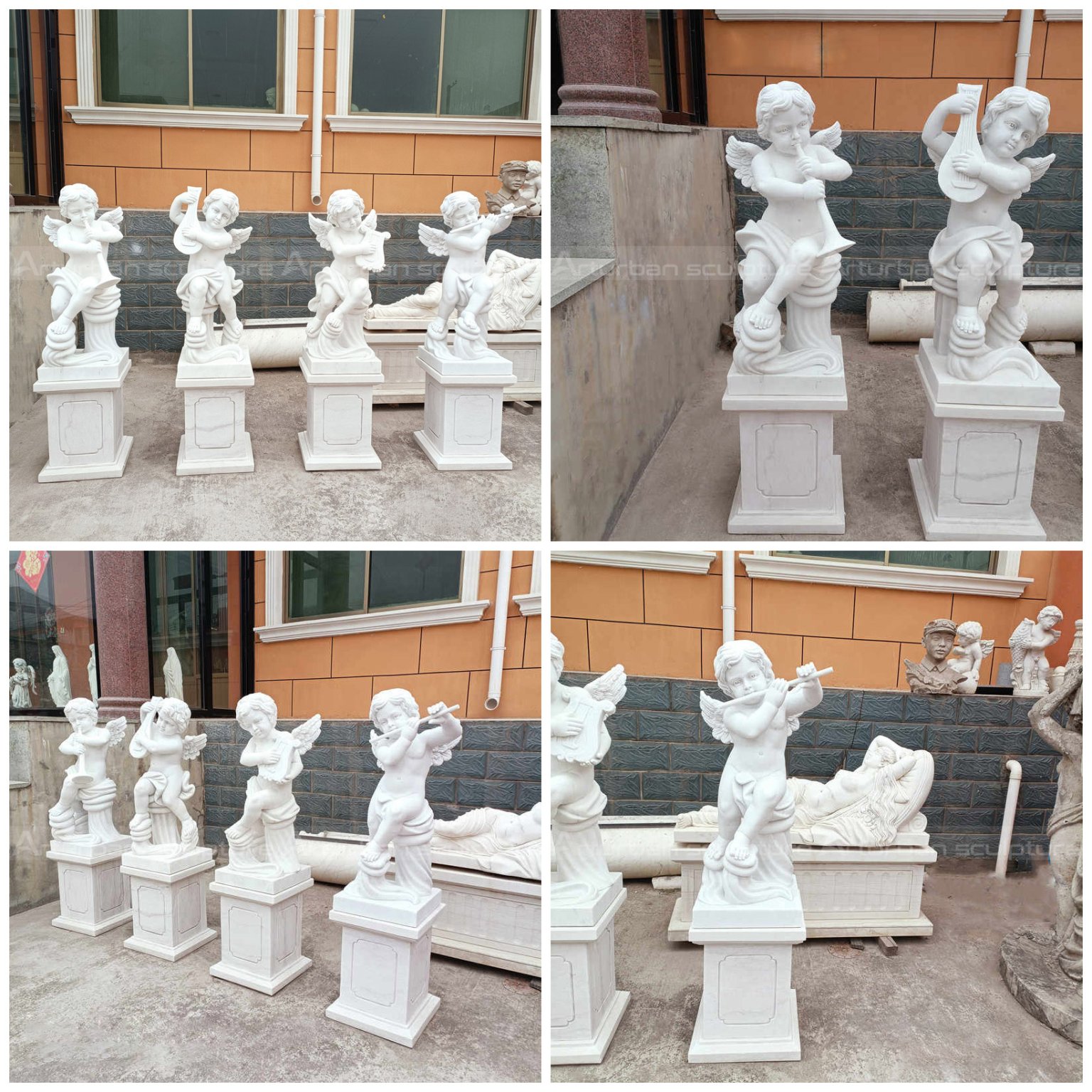 Four Seasons Cherub Statues