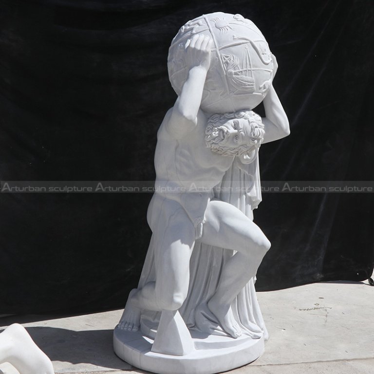 Man Carrying The World Statue