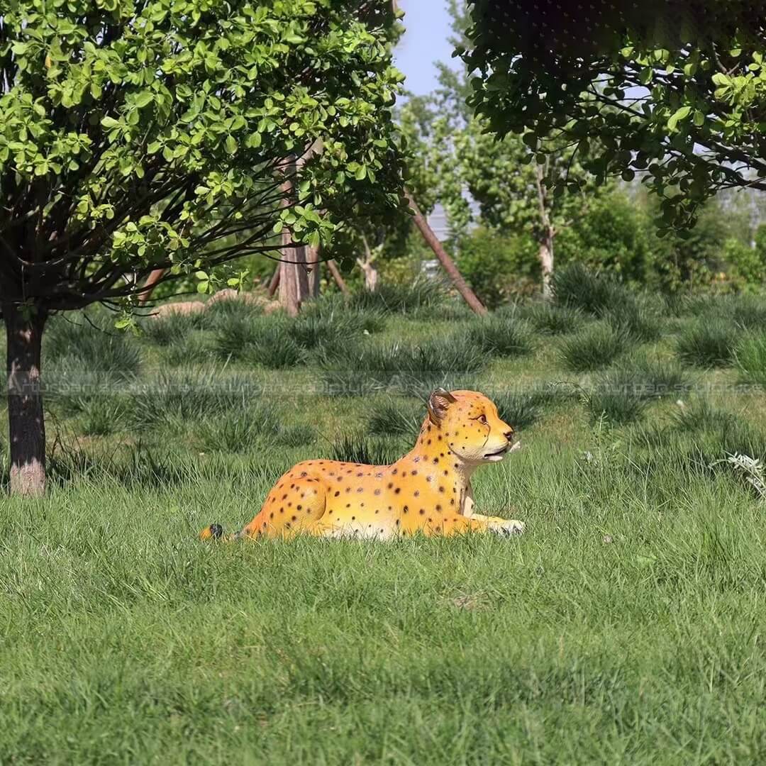 Life Size Leopard Statue