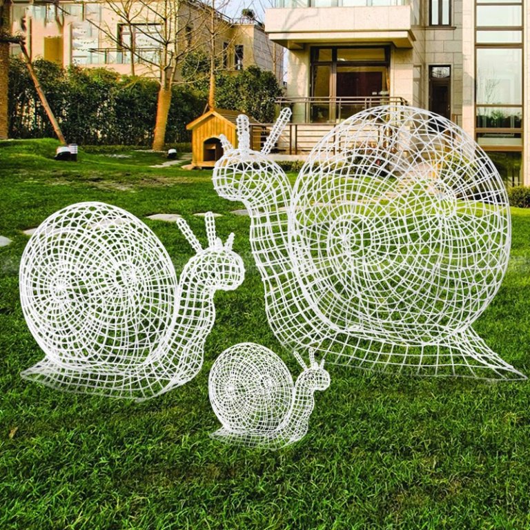 Snail Wire Sculpture