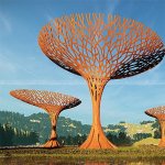 Abstract Tree Sculpture