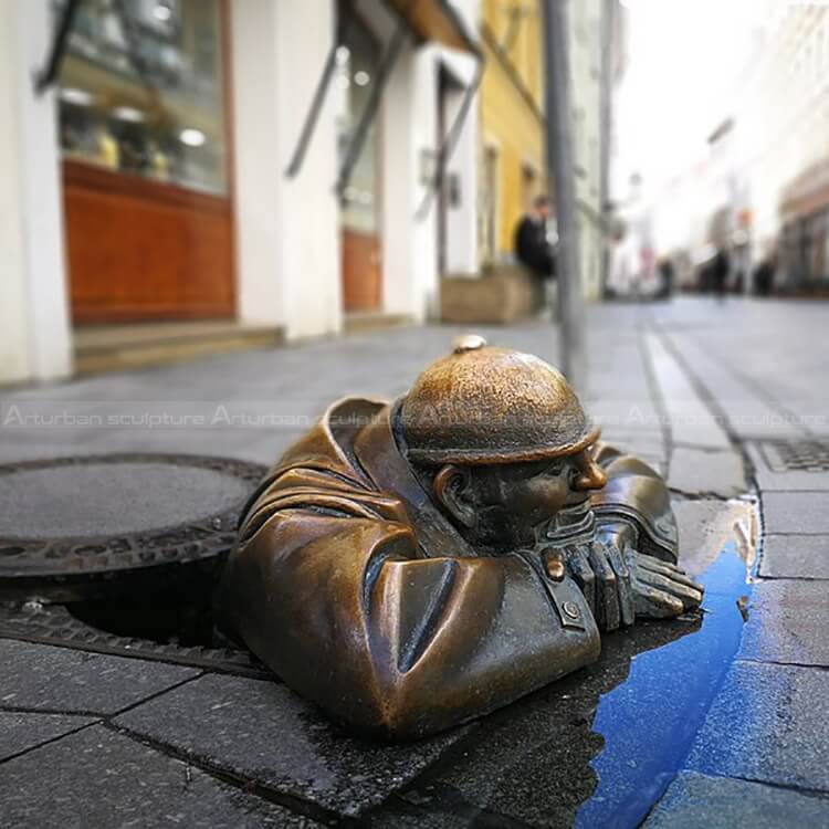 Man at Work Sculpture