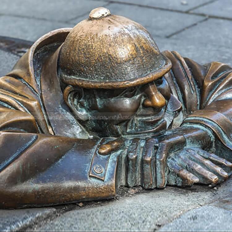 Man at Work Sculpture